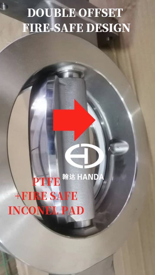 Fire-safe butterfly valve, High-performance butterfly valve, API607 ...